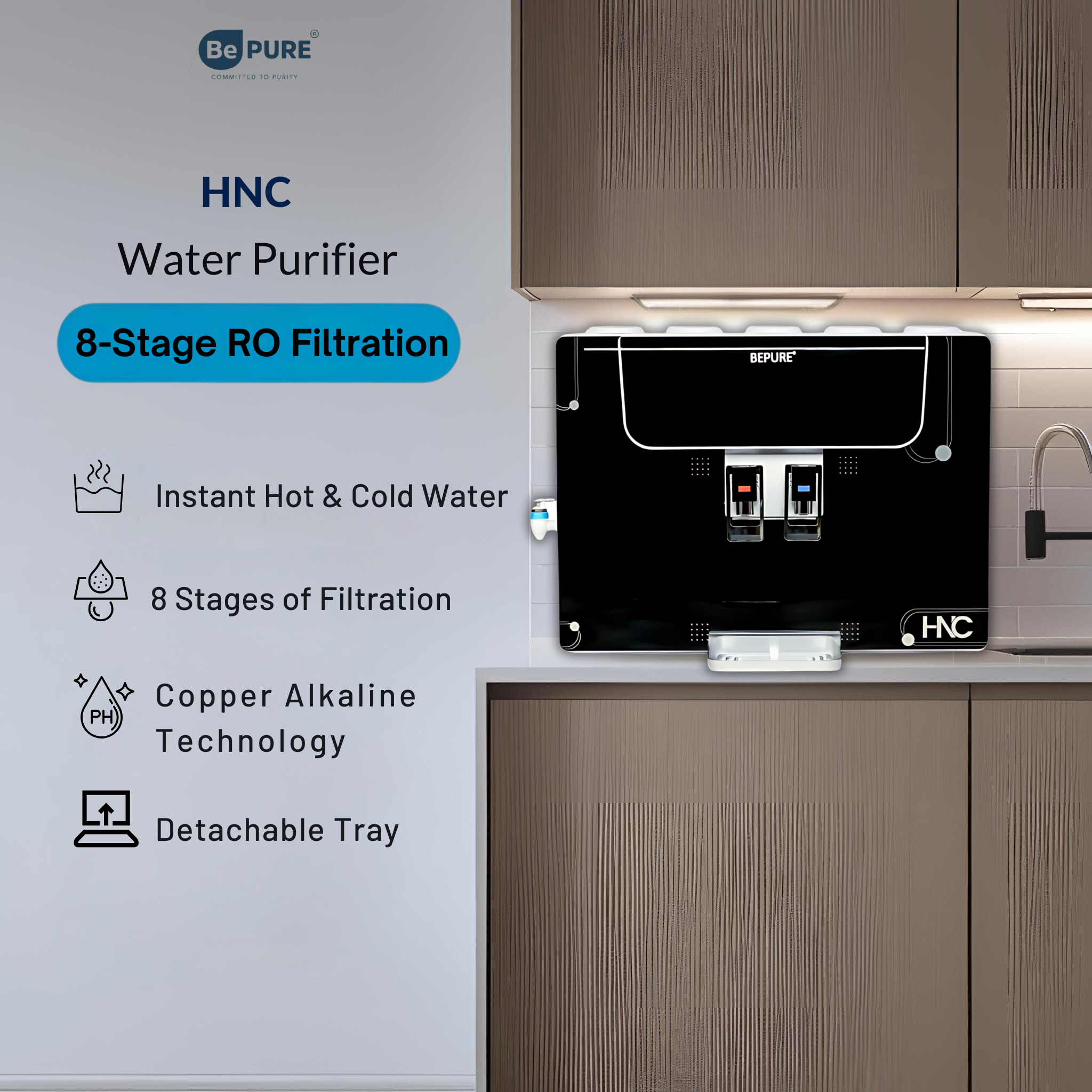Buy Ro With Hot And Cold Water Purifier | Bepure